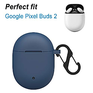 Aotao Silicone Case for Google Pixel Buds 2,Soft and Flexible,Scratch/Shock Resistant Silicone Cover for Google Pixel Buds 2 Headphones (Google Pixel Buds 2, Navy Blue)