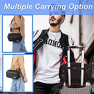 TOOLOOKEY Carrying Case Bag for Steam Deck, Travel Carry Case Bag for Steam Deck Console, Game Accessories Storage Shoulder Bag for Valve Steam Deck