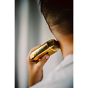 Foil Shaver by SUPREME TRIMMER - STF602 (150 Min Runtime) Wet/Dry Pro Barber Electric Razor Bald Head - Gold Crunch