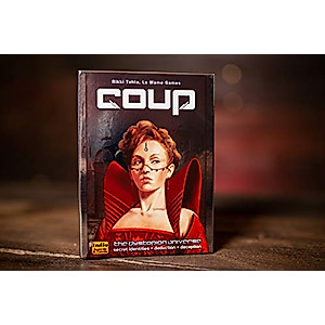 Coup - The Fast, Fun Bluffing Party Game for 2-6 Players. Perfect for Family Game Night with your Teens or Friends. Can you get away with your bluff? Over 1 Million copies sold!