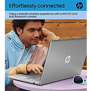 HP 2023 Newest Touchscreen Business Laptop, 17.3 Inch HD+ Display, AMD Ryzen 5 7530U Processor(Beats i7-1165G7), 32GB RAM, 1TB SSD, Wi-Fi 6, Anti-Glare, Full KB, Webcam, Windows 11 Home, Silver