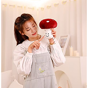 Changsun Creative Vivid 3D Mushroom Pillow Gift Plush Throw Pillow 7"(Small Size)