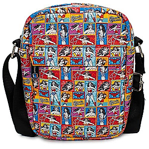 Buckle Down Crossbody Bag, Wonder Woman