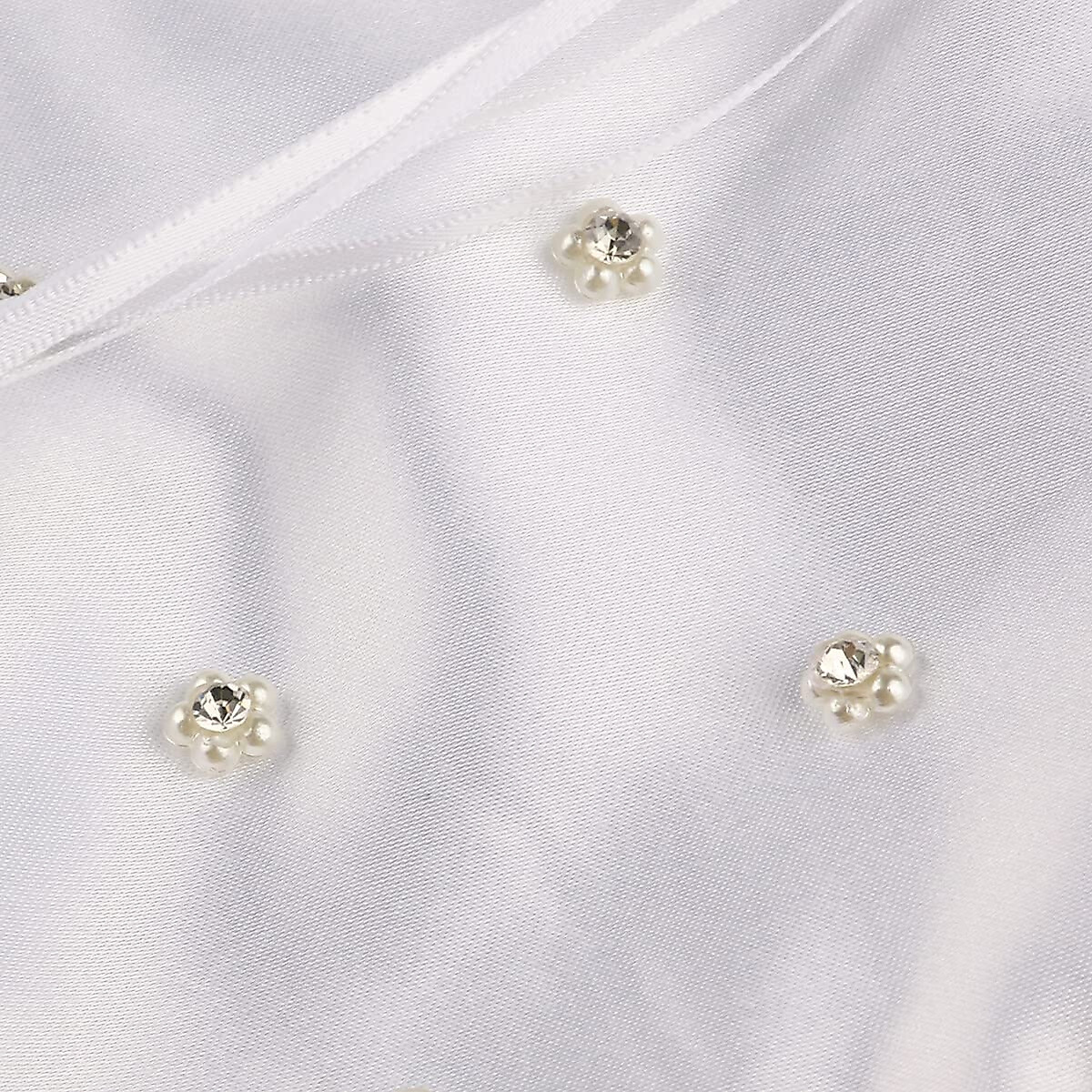 BESTOYARD Wedding Bags Satin Money Bag Bridal Bridesmaid Dolly Bag Handbag