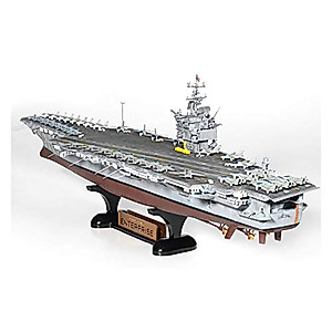 Academy USS Enterprise CVN-65 Aircraft Carrier Plastic Model Kits 1/600 Scale