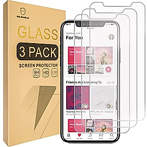 Mr.Shield [3-PACK] Designed For iPhone XR/iPhone 11 [Tempered Glass] Screen Protector with Lifetime Replacement