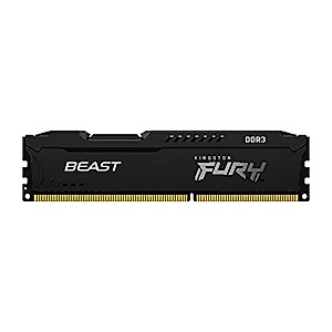 Kingston Fury Desktop PC Memory DDR3 1866MHz 8GB x 2 Kingston Fury Beast CL10 KF318C10BBK2/16