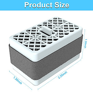 THU9476 Deodorizer Filter Carbon Deodorizing Cartridge Compatible with TOTO S300 S350E C100 C200 700H-2Pack