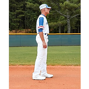 Mizuno Mens G2 Premier Pro Adult Baseball Pant With Hemmed Open Bottom, Black, Medium US