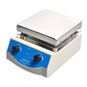 JoanLab Lab SH-3 Magnetic Stirrer Hot Plate, Stir Plate, Magnetic Mixer, 3,000mL, 100~1600rpm, 500W, 350°C Magnetic Stirrer Hot Plate, Heated Magnetic Stirrer, Lab Hot Plate Magnetic Stirrer