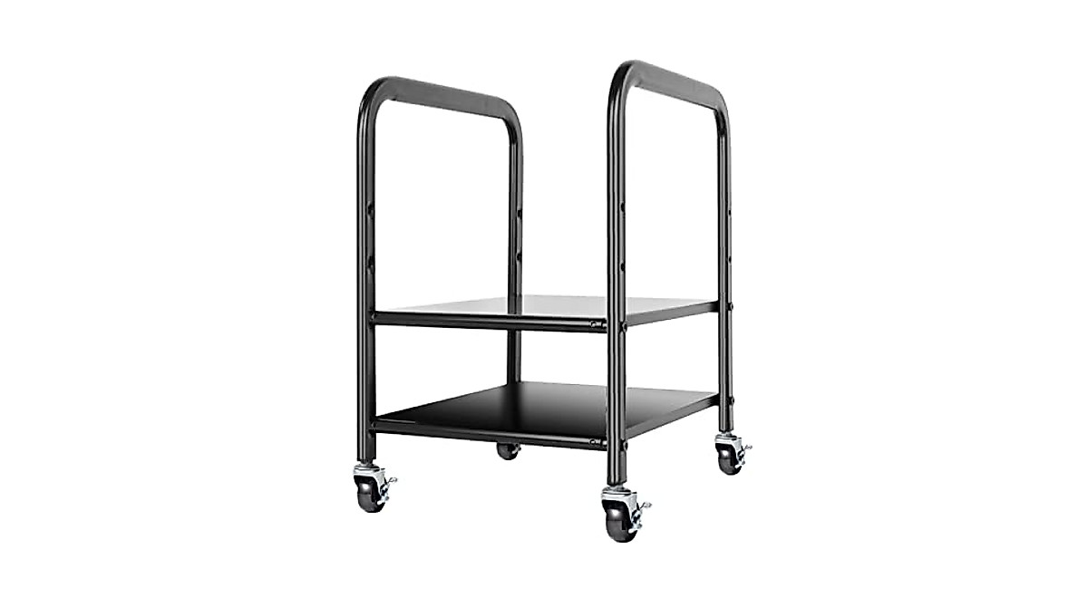 Adjustable CPU Tower Stand with 360° Locking Wheels | 360Tronics