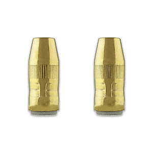 2-PK NS-1200B Nozzle Centerfire Slim 1/2" Flush Brass For Bernard G-Gun