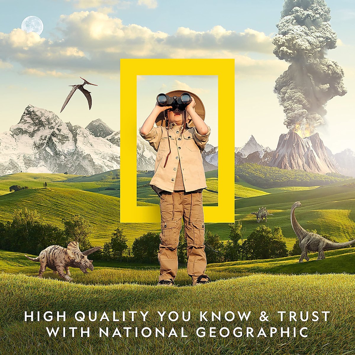 NATIONAL GEOGRAPHIC Break Open 10 Premium Geodes – Includes Goggles, Detailed Learning Guide & 2 Display Stands - Great STEM Science Gift for Mineralogy & Geology Enthusiasts of Any Age