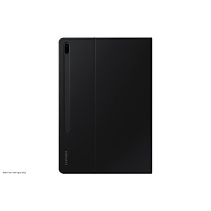 SAMSUNG Galaxy Tab S7 FE Book Cover, Protective Tablet Case w/ 2 Viewing Angles, Magnetic Design, S Pen Holder, Slim, Lightweight, US Version, Mystic Black