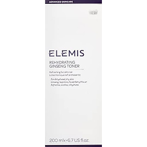 ELEMIS Rehydrating Ginseng Toner | Alcohol-Free Nourishing Facial Treatment Refreshes, Soothes, and Moisturizes Skin for a Radiant Complexion | 200 mL