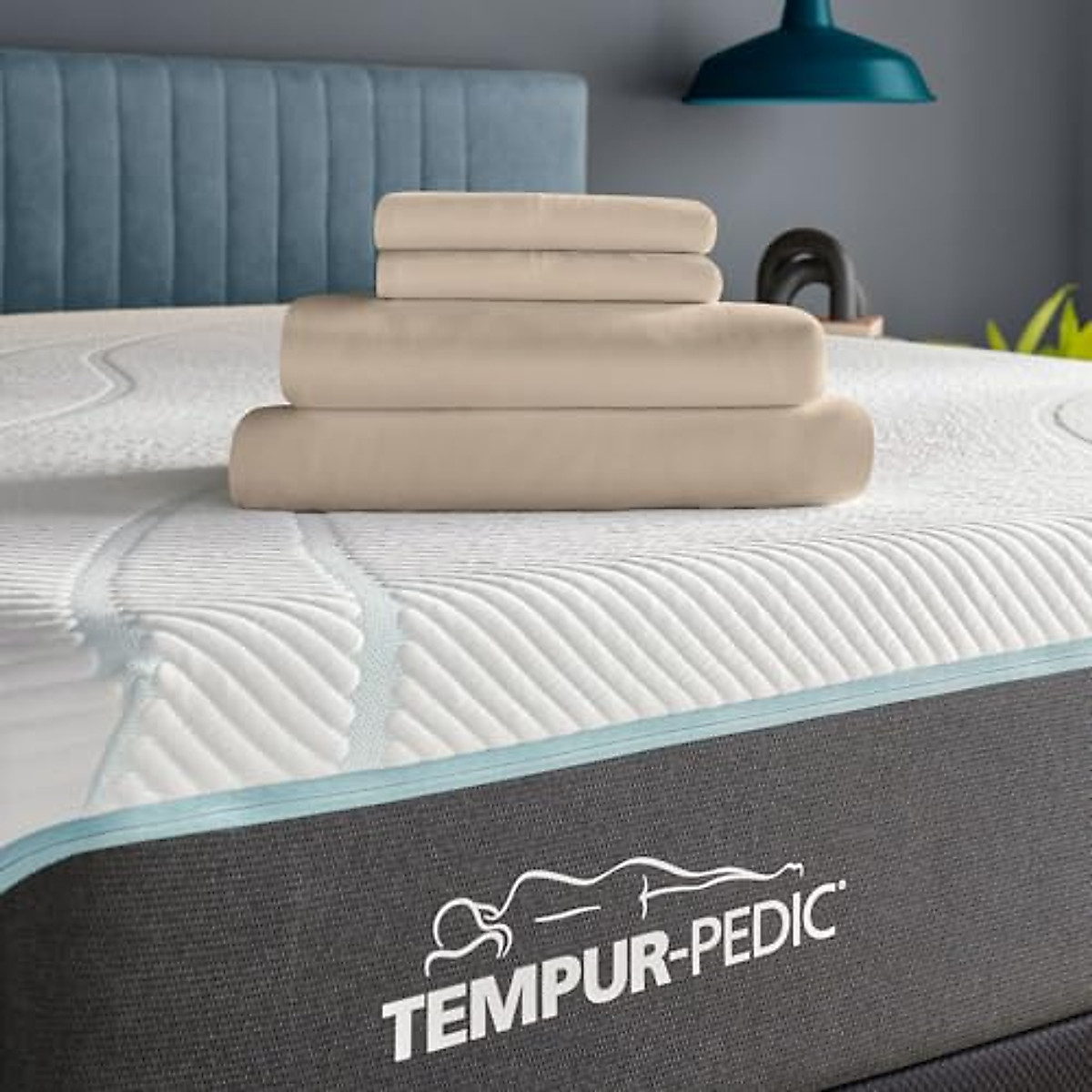 TEMPUR-Rayon from Bamboo Sheet Set, Sandstone, King