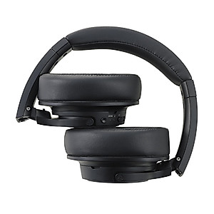 Audio-Technica ATH-SR50BT Bluetooth Wireless Over-Ear Headphones, Black (ATH-SR50BTBK)