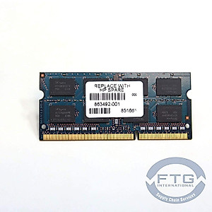 FTG International HMT41GS6DFR8A-PB 8GB 2Rx8 PC3L-12800S-11-13-F3 DDR3 1600MHz Black SO-DIMM Laptop, Small Form Factor Desktop RAM