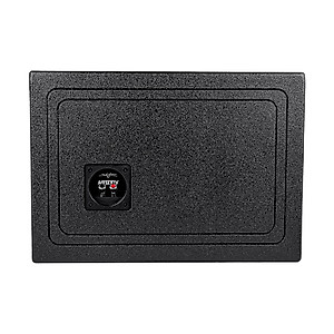 Skar Audio AR1X10V Single 10" Universal Fit Armor Coated Ported Subwoofer Box with Kerf Port