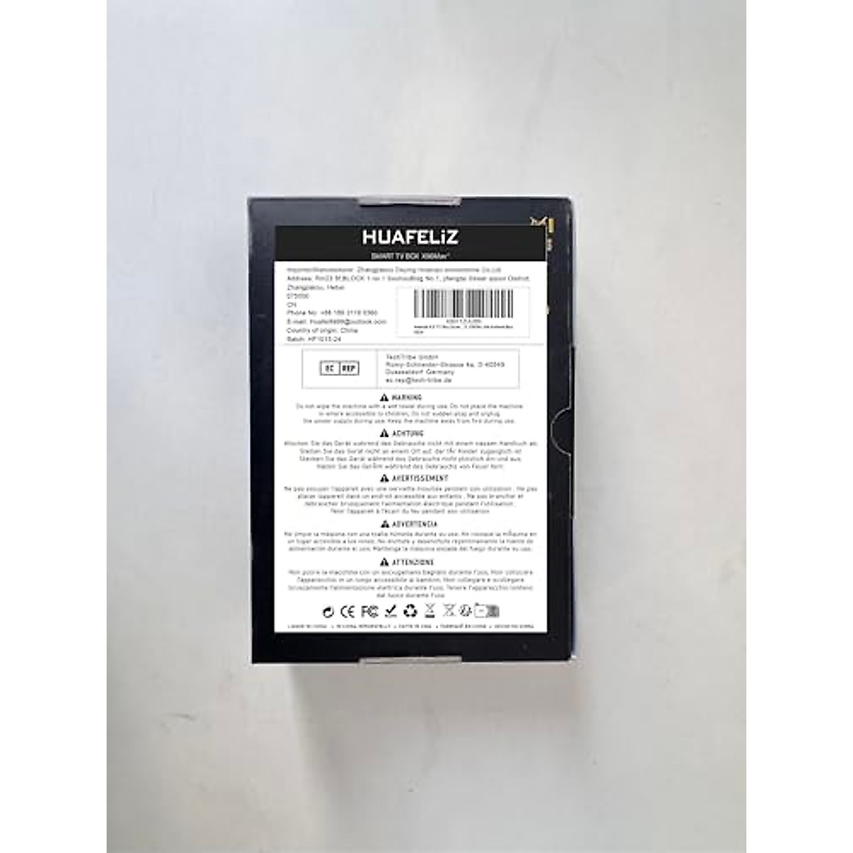 TV Box Android 9.0,Smart Media Player 4+32GB HD Android Box S905x3,Support 4K/3D 2.4&5 GHz WiFi BT 4.0 Android TV Box with Remote (32GB)