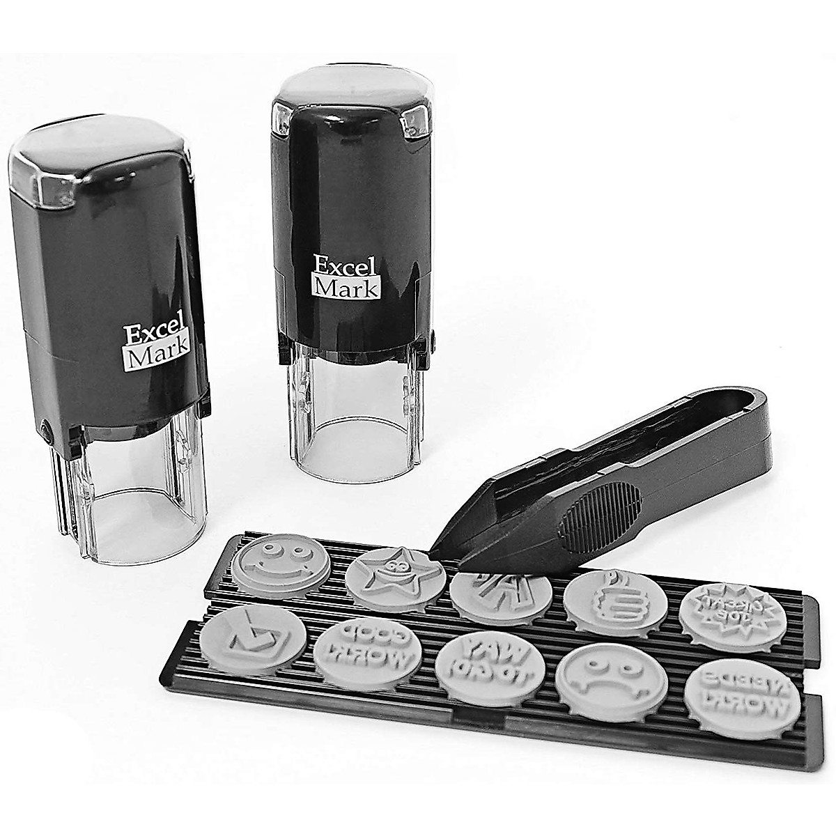 ExcelMark A17 Teacher Self-Inking Rubber Stamp Kit