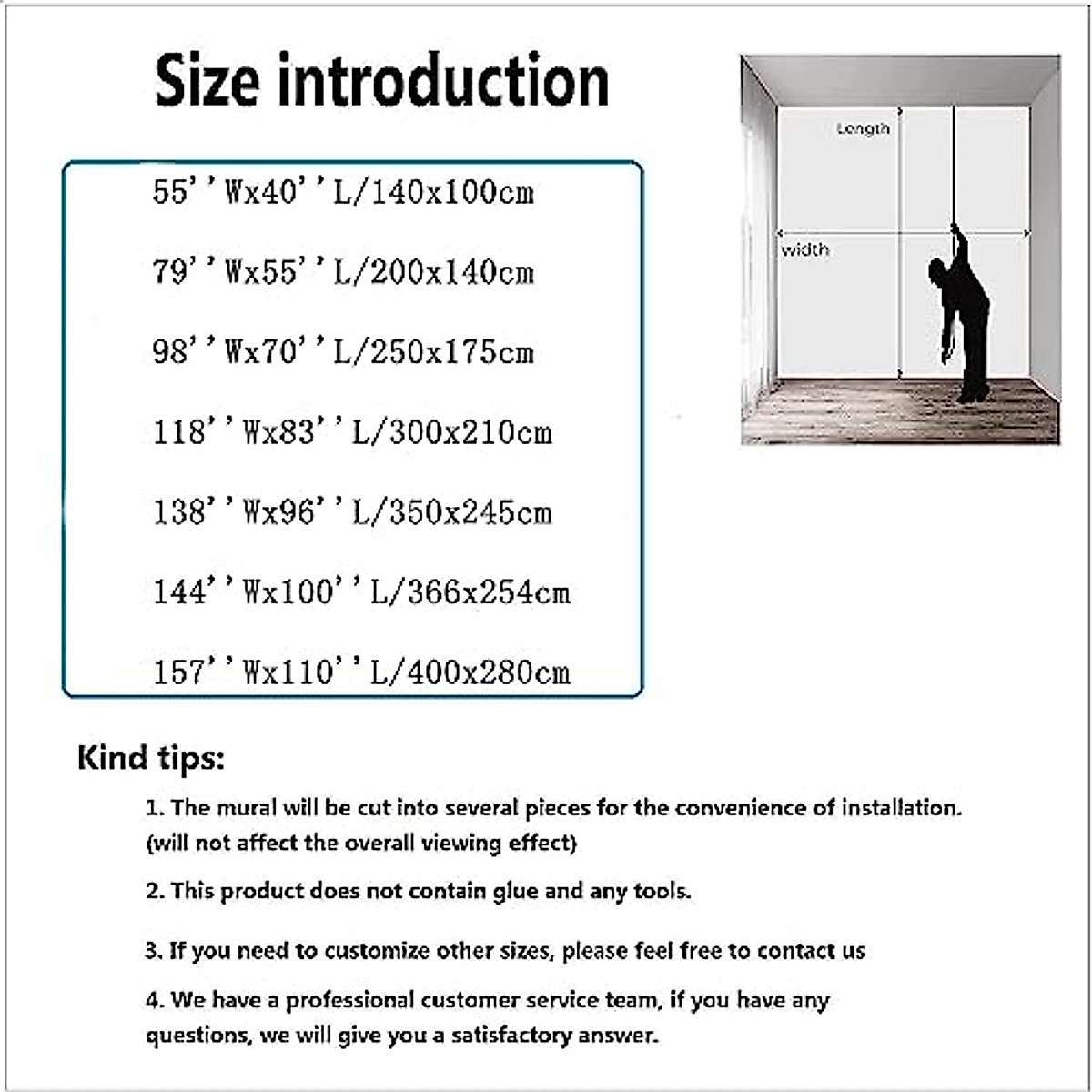 Star Meteor 3D Wall Murals, Distant Mountains Wallpaper, 3D Decal Removable Peel and Stick Self-Adhesive Environmental Protection for Home Office Renovation Decor 118''Wx83''L-PVC