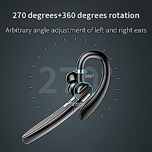 AVAZI K29 Bluetooth Dual Mic Noise Canceling Mono Headset for Mobile Phones 10 Hours of Talk Time for On-The-Go Mobile Professionals & Drivers