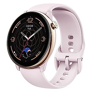 Amazfit GTR Mini Smart Watch for Women,14-Day Battery Life, Sports Watch with GPS, 5 Satellite Positioning Systems, Fitness Health Tracker with Heart Rate, SPO₂ Monitoring,5 ATM Water Resistance,Pink