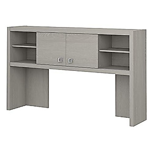 Bush Business Furniture Echo Hutch, 60W, Gray Sand