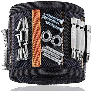 Magnetic Wristband Mens Gifts for Birthday Father's day Christmas, Unique Tool for Holding Screws Gadgets Gift for Dad, Husband, Boyfriend, Handyman mechanics