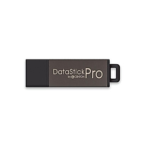 Centon Electronics DataStick Pro USB 2.0 Flash Drive, 16 GB, USB Flash Drives, Grey