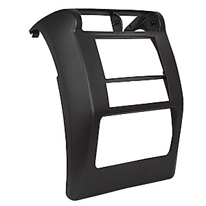 HECASA Double Din Dash Kit W/Wiring Harness Compatible with 2003-2006 Jeep Wrangler TJ Radio Dash Bezel