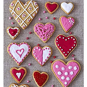 Heart Cookie Cutter Set - 6 Piece - 3 4/5", 3 1/5", 2 4/5", 2 3/5", 2 1/5", 1 4/5" - Heart Shaped Cookie Cutters, Stainless Steel Biscuit Pastry Cutters