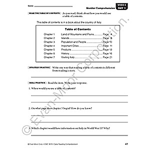 Evan-Moor Daily Reading Comprehension, Grade 3