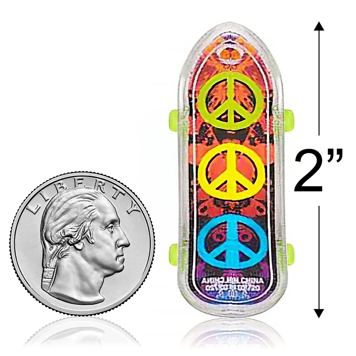 ArtCreativity Mini Finger Skateboards for Kids (Bulk Pack of 144) Durable Finger Boards in Assorted Designs, 2 Inch Fingerboard Skateboard Party Favors, Goody Bag Fillers