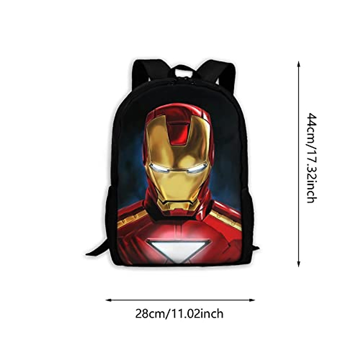 MNBVCX 17 Inch Laptop Backpack Cartoon Backpack Travel BookBag for Men Women Outdoor Activities Hiking