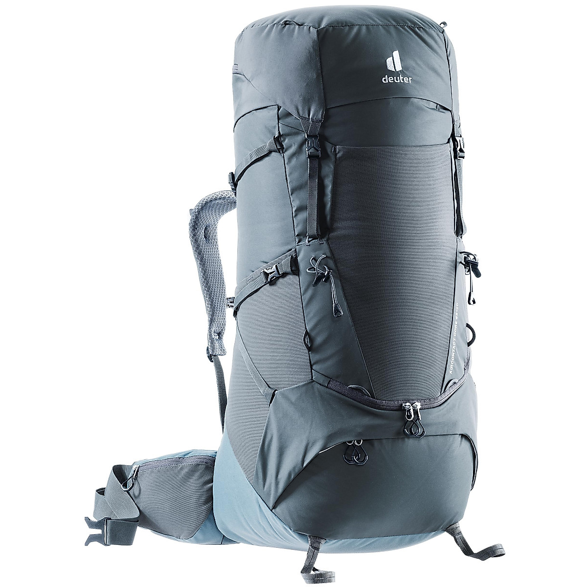 Deuter Aircontact Core 65+10L Hiking Backpack - Graphite-Shale