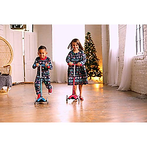 Micro Kickboard - Mini Deluxe 3-Wheeled, Lean-to-Steer, Swiss-Designed Micro Scooter for Kids, Ages 2-5 (Ice Blue)