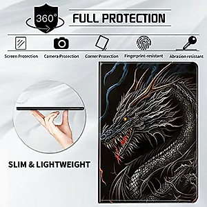 CGFGHHUY for Kindle Fire 7 Tablet Case 2019/2017 Release 9th/7th Generation 7 inch Lightweight Protective PU Leather Smart Stand Cover with Auto Wake Sleep - China Dragon