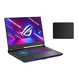 Asus ASUS 15.6'' ROG Strix G15 Laptop | AMD Ryzen 7 4800H Processor GeForce RTX 3060 Graphics 16GB DDR4 RAM 512GB SSD Backlit Chiclet Keyboard 4-Zone RGB Windows 11 Home Bundled with Mouse Pad