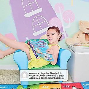 Delta Children Upholstered Chair, Wood CoComelon