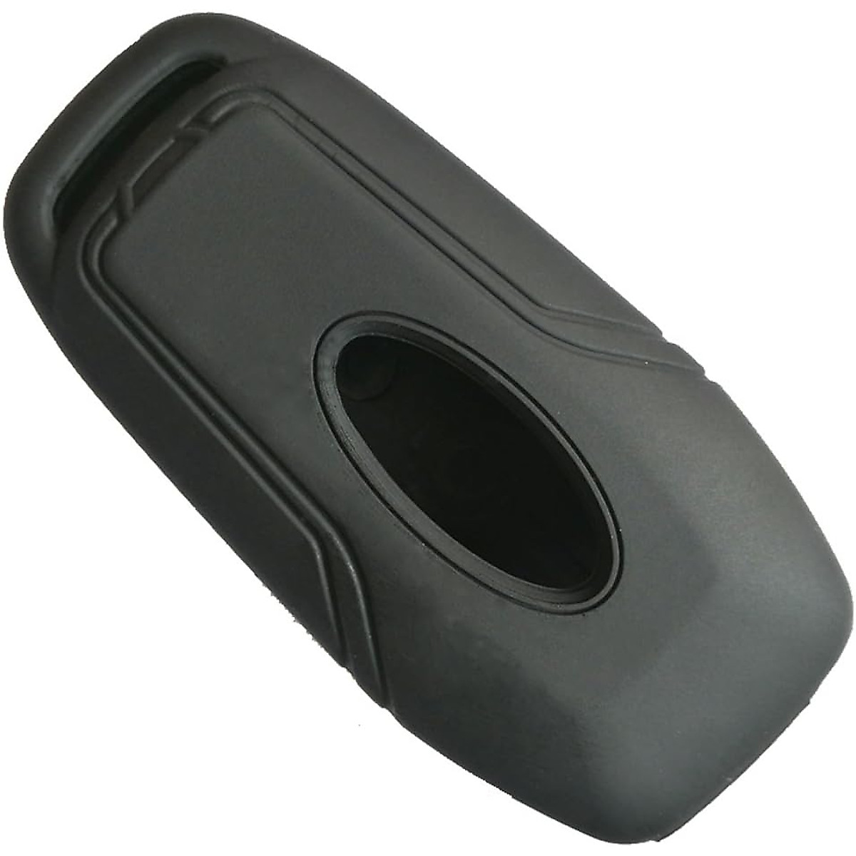 Qty(2) Alegender 5 Buttons Rubber Smart Key Cover Jacket Glove Holder for Ford Fusion Explorer F-150 Mustang Lincoln MKZ MKC Fob Remote