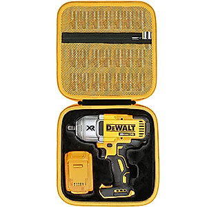khanka Hard Carrying Case Replacement for DEWALT 20V MAX XR Brushless High Torque Impact Wrench DCF899HB / DCF899B, Case Only
