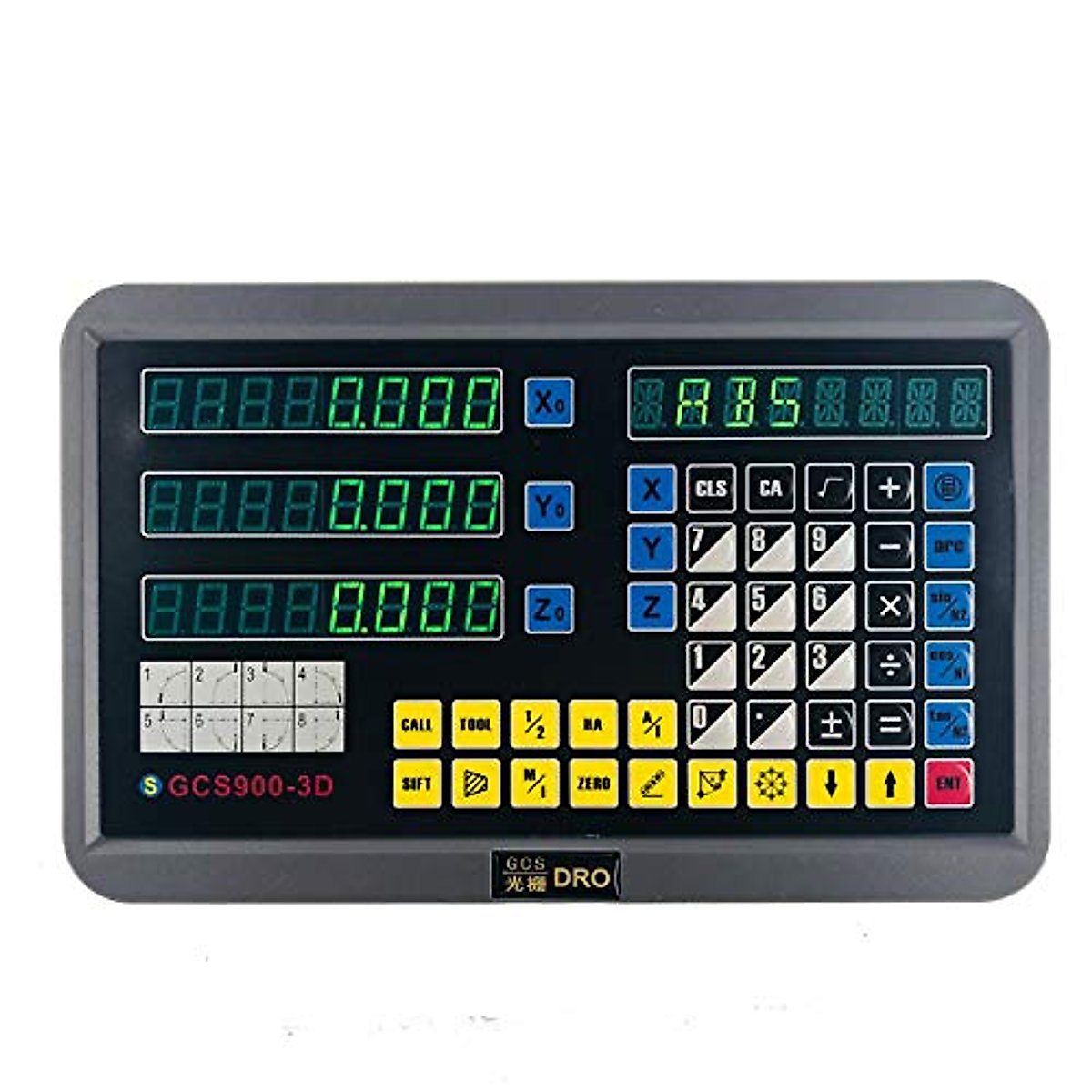 2/3 Axis Digital Readout and TTL Precision Linear Glass Scale DRO Encoder for Milling Lathe,Note: Display and Scales Sold Separately,pls Select the Size options!(3 Axis Digital Readout Display ONLY)