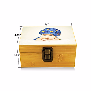 Calli Factory - Personalized Photo - Customized Gifts for Mothers Fathers Day Valentine's Day Wedding Birthday Christma (Photo On Box)