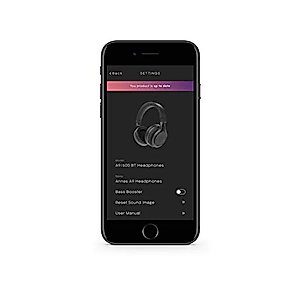 Kygo Life A11/800 | Over-Ear Bluetooth Active Noise Canceling Headphones, aptX® and AAC® Codecs, Built-in Microphone, Memory Foam Ear Cushions, 40 Hours Playback, Kygo Sound App, Pro Line (Black)