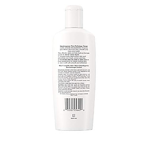 Neutrogena Pore Refining Toner with Witch Hazel, Alpha Hydroxy Acid & Beta Hydroxy Acid, Oil-Free & Hypoallergenic Facial Pore Cleansing Toner, 8.5 fl. oz