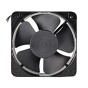 uxcell Cooling Fan 200mm x 200mm x 60mm FP-20060EX-S1-B AC 220V/240V 0.45A Dual Ball Bearings
