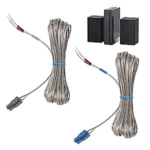 2 Pcs AH81-02137A Speaker Wire for Samsung HT-BD3252 HT-C650W HT-C6600 HW-J370 HW-K370 HW-JM37 HW-KM37 HW-J470 HW-K470 HT-J7500W HT-H7730WM HT-H7750WM HT-F5500W HT-FM65WC HT-F9730W SWA-8500S Speaker