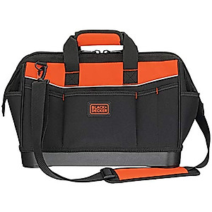 BLACK+DECKER Tool Bag, 16-inch (BDST500002APB)